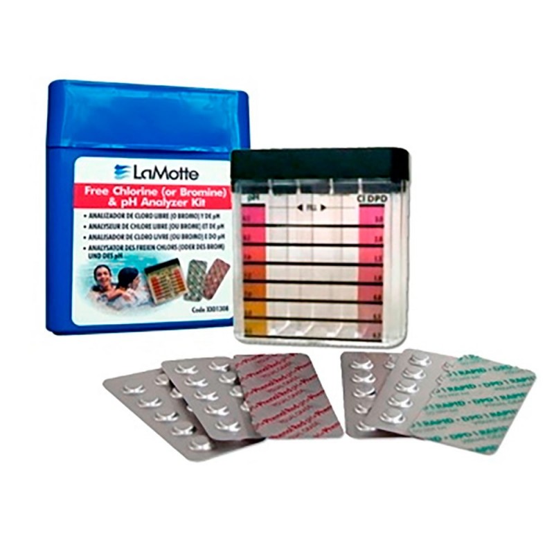 Test Kit Cloro Libre/pH LAMOTTE - XX1308