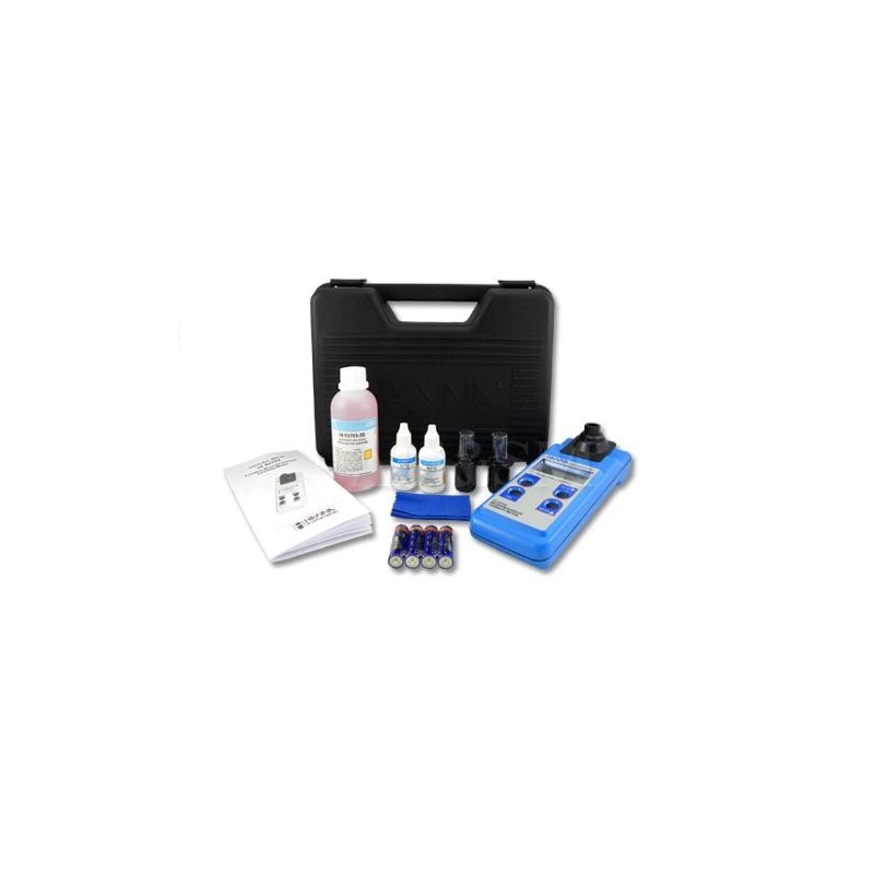 Turbidímetro Portátil (Kit Completo) HANNA HI93703C - AgroMarket.pe
