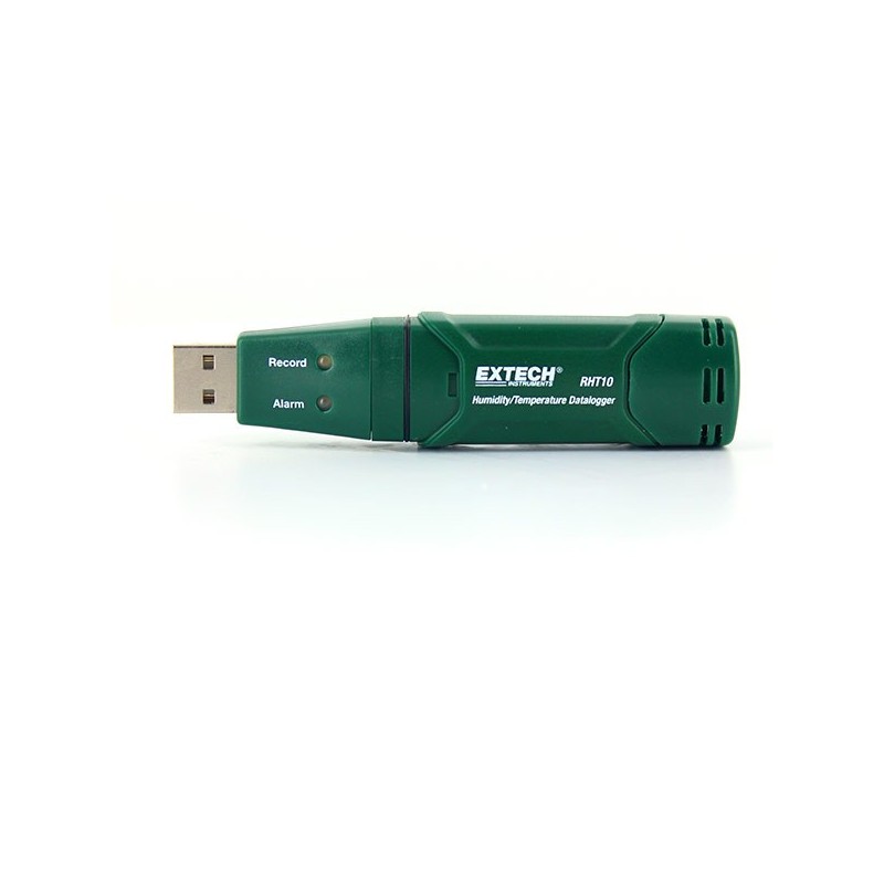 Termohigrómetro USB con Datalogger marca EXTECH RHT10 - AgroMarket.pe